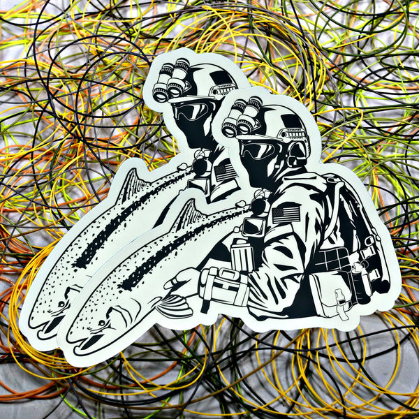 10" XL Steelhead Operator Sticker – FLY-OPS